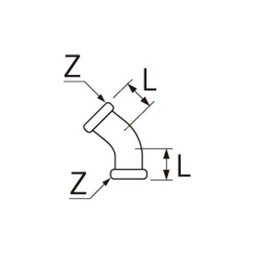 SANEI（水栓金具） 三栄水栓 SANEI H80-4-45-32 洗浄管連結45゜エルボ トイレ用 : 住設と電材の洛電マート Yahoo!店 - 通販 - Yahoo!ショッピング