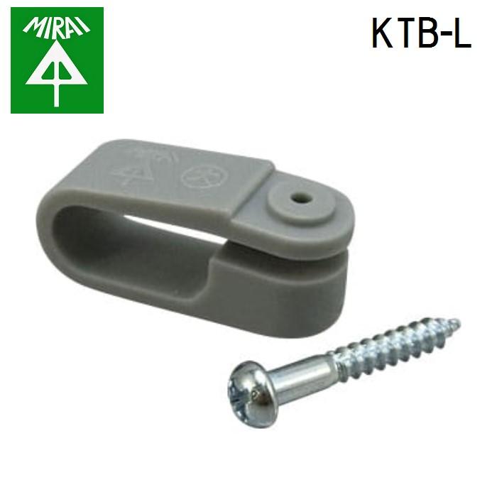 未来工業 KTB-L VV-F片サドル(プラスチック製) 100個 MIRAI : 住設と電材の洛電マート Yahoo!店 - 通販 - Yahoo!ショッピング