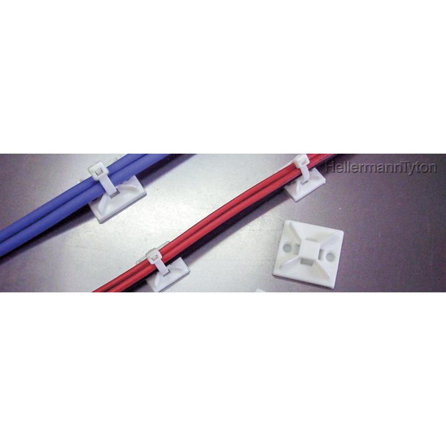 ヘラマンタイトン MB3A-V0-HF マウントベース 難燃性(100個入) タイトン HellermannTyton : 住設と電材の洛電 ...