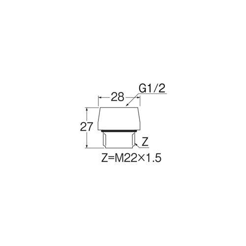 三栄水栓 SANEI PT250-7 シャワーヘッドアダプター バスルーム用 :pt250-7:住設と電材の洛電マート Yahoo!店 - 通販 - Yahoo!ショッピング