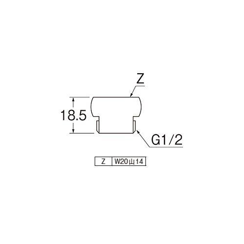 SANEI（水栓金具） 三栄水栓 SANEI PT350-1 カップリング水栓アダプター : 住設と電材の洛電マート Yahoo!店 - 通販 - Yahoo!ショッピング