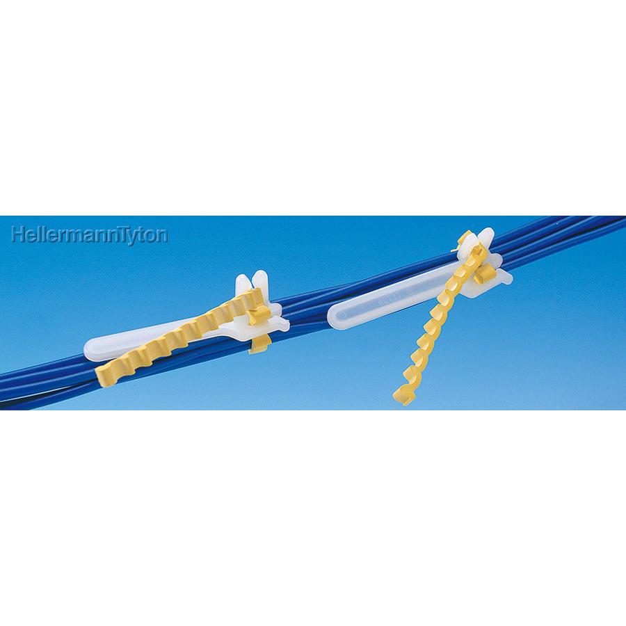 HellermannTyton ヘラマンタイトン RC-90YM ラバークリップ(4000個入) タイトン : 住設と電材の洛電マート ...