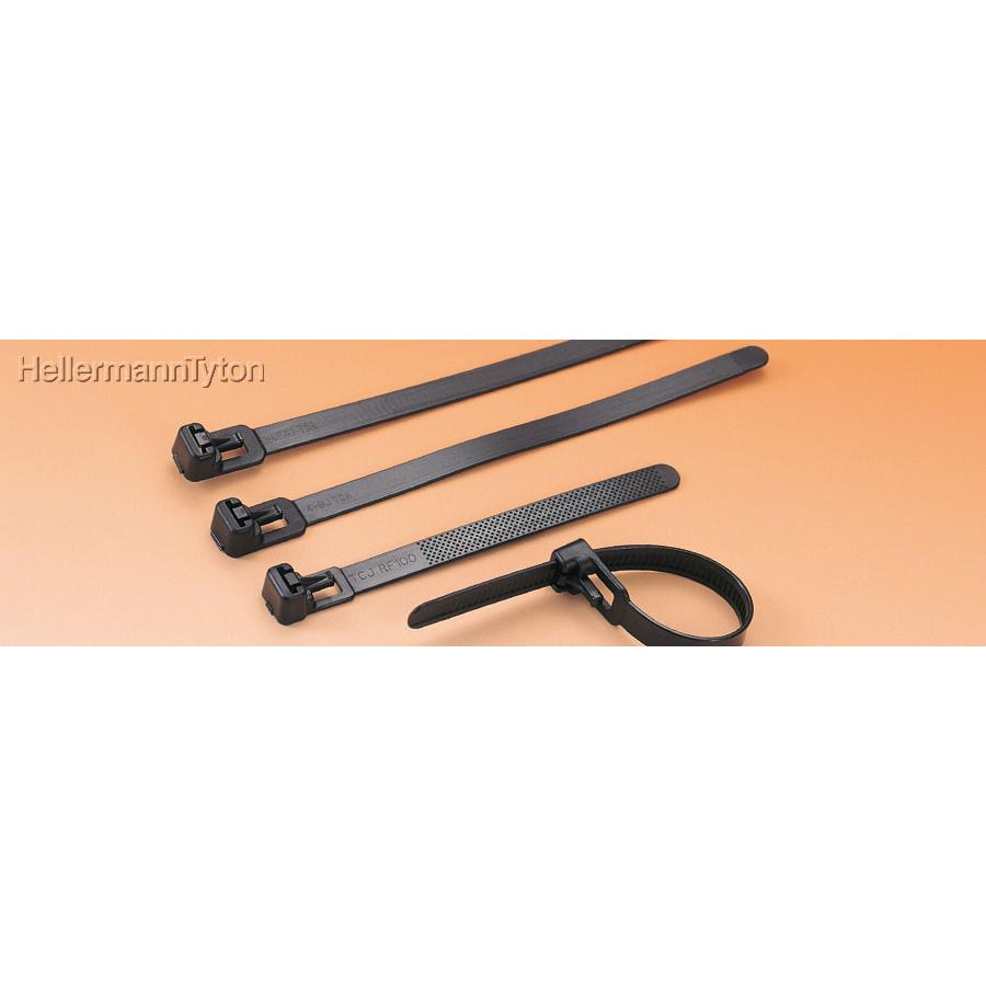 HellermannTyton ヘラマンタイトン RF100-W リピートタイ 耐候性(100本入)黒 タイトン : 住設と電材の洛電マート Yahoo!店 - 通販 - Yahoo!ショッピング