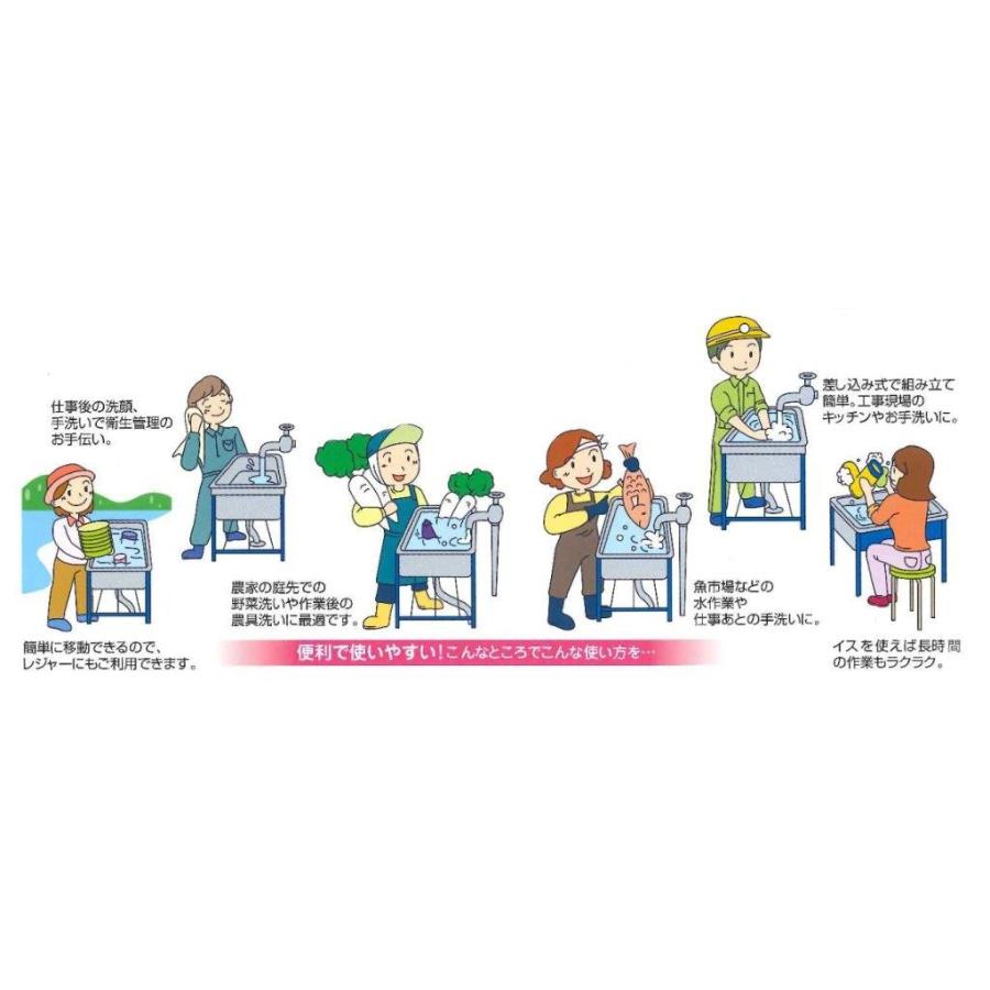 屋外用オールステンレス流し台 シンク SK-0600 : 住設と電材の洛電マート Yahoo!店 - 通販 - Yahoo!ショッピング