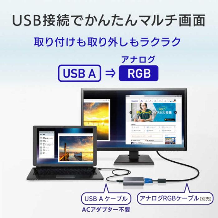 IOデータ USB-RGB2S USB接続外付グラフィックアダプター USBグラフィック アナログ専用モデル アイ・オー・データ (USB ...