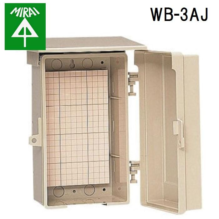 未来工業 WB-3AJ ウオルボックス 1個 MIRAI : 住設と電材の洛電マート Yahoo!店 - 通販 - Yahoo!ショッピング