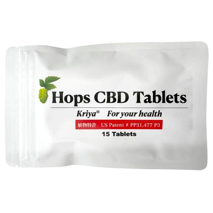 Hops CBD Tablets（ホップCBDタブレット） 350mg×15粒 ホップ由来 日本製 カンナビジオール : 楽縁マーケット Yahoo!店 - 通販 - Yahoo!ショッピング
