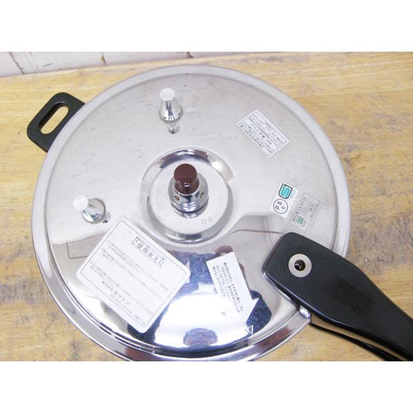 ホリシン・CH・IH対応・圧力鍋・5.3L・中古品・149350 : リサイクルショップ楽市堂 - 通販 - Yahoo!ショッピング