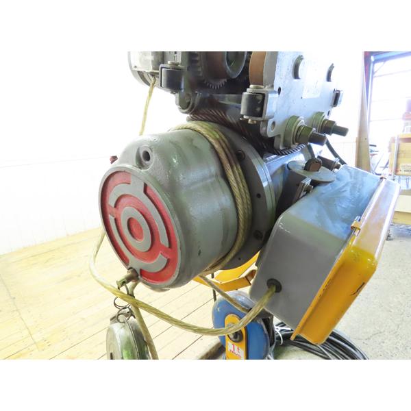 送料別途見積もり商品・日本ホイスト・電動ホイスト・クレーン・NHE1.0TA・1t・3相200V・リフト6m・中古品・150581 ...