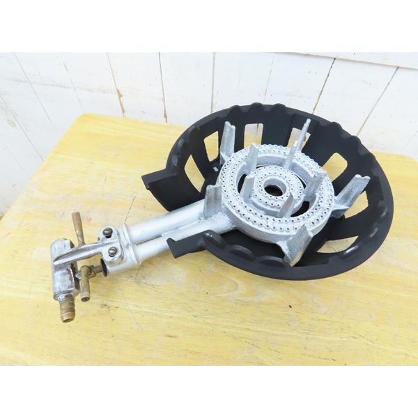 鋳物2重ガスコンロ・メーカー等不明・都市ガス用・中古品・151346 : リサイクルショップ楽市堂 - 通販 - Yahoo!ショッピング