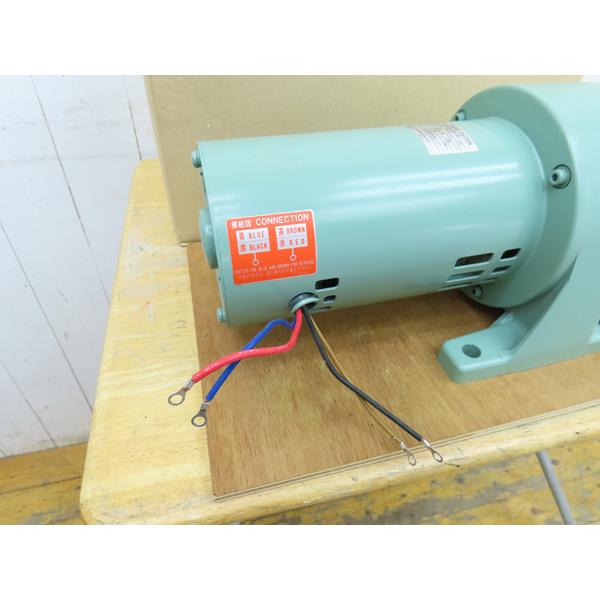 未使用ツバキエマソン・ギヤードモーターギヤモーター・100V・GMTA200-28L100・回転数15/18r/min・151520 ...
