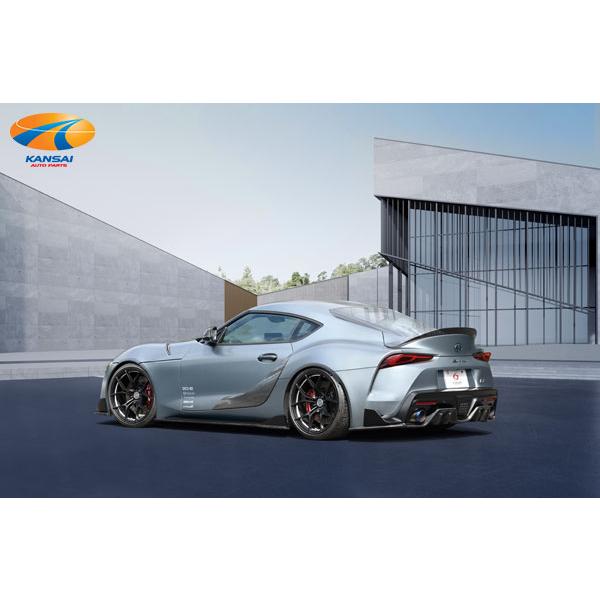 Silk Blaze GRスープラ 90スープラ DB82/DB22/DB42 リアウイングV3 WETカーボン/クリア塗装 SILKBLAZE SPORTS シルクブレイズスポーツ 受注生産 ...