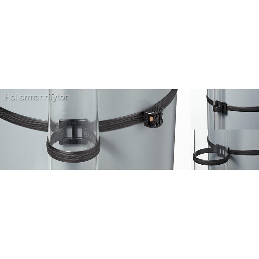 ヘラマンタイトン EL-S1 エンドレスタイ サドル耐候(50個入)黒 タイトン HellermannTyton : 住設と電材の洛電マート plus - 通販 - Yahoo!ショッピング