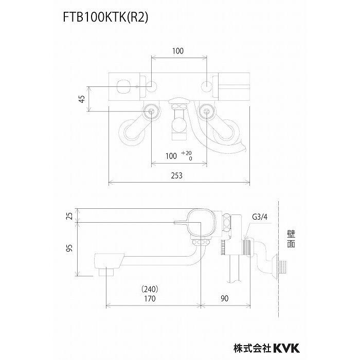 (送料無料) KVK FTB100KTK 取替用サーモスタット式シャワー(代引不可) : 住設と電材の洛電マート plus - 通販 - Yahoo!ショッピング