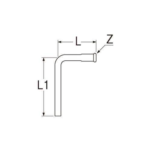 三栄水栓 SANEI H80-1-A ロータンク洗浄管下部 トイレ用 :h80-1-a:住設と電材の洛電マート plus - 通販 - Yahoo!ショッピング