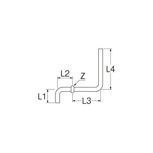 SANEI（水栓金具） 三栄水栓 SANEI H80-B ロータンク洗浄管 トイレ用 : 住設と電材の洛電マート plus - 通販 - Yahoo!ショッピング