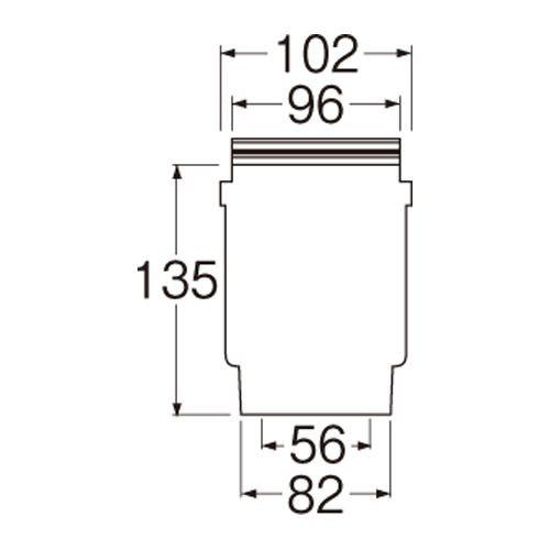 三栄水栓 SANEI H905-1F 排水トラップ バスルーム用 : h905-1f : 住設と電材の洛電マート plus - 通販 - Yahoo!ショッピング