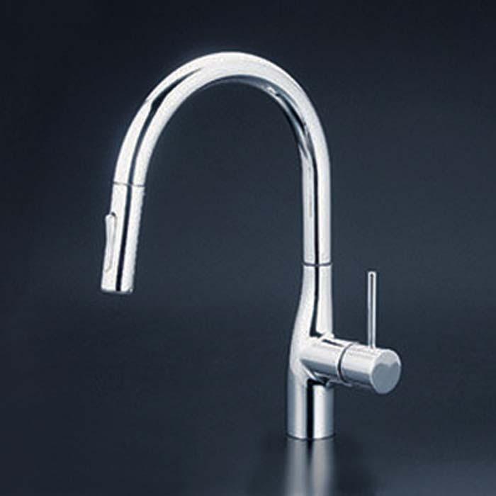 KVK (送料無料) KM6061ECHS シングルシャワー付混合栓 撥水(代引不可) : 住設と電材の洛電マート plus - 通販 - Yahoo!ショッピング