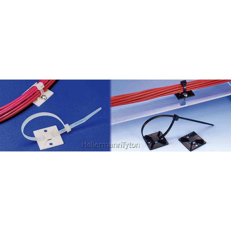 ヘラマンタイトン MB5 マウントベース ビス止めタイプ(100個入) タイトン HellermannTyton : mb5 : 住設と電材の洛電マート plus - 通販 - Yahoo ...