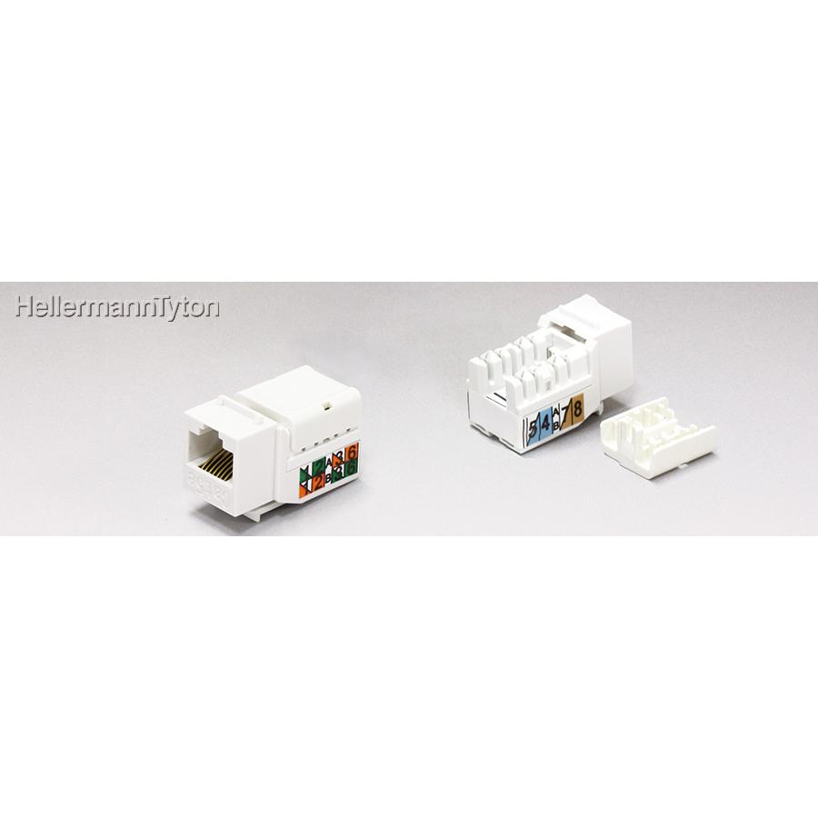 HellermannTyton（ヘラマンタイトン） MJC5E2 LAN用 110タイプ モジュラージャック(50個入) タイトン : 住設と電材の洛電マート plus - 通販 ...