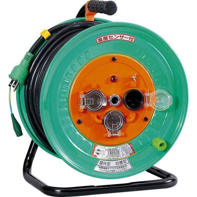 日動工業 (送料無料) NW-E33 防雨・防塵型 電工ドラム NICHIDO : 住設と電材の洛電マート plus - 通販 - Yahoo!ショッピング