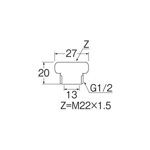 三栄水栓 SANEI PT25-7 シャワーアダプター バスルーム用 : pt25-7 : 住設と電材の洛電マート plus - 通販 - Yahoo!ショッピング