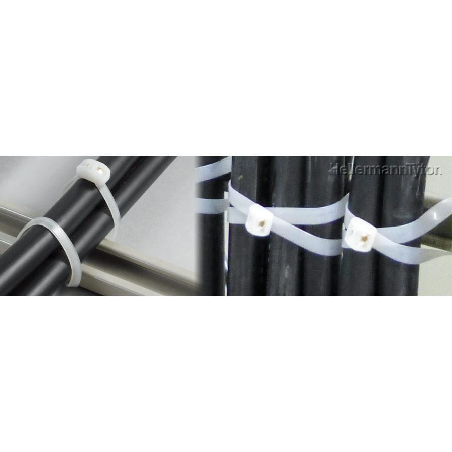 HellermannTyton（ヘラマンタイトン） SELN-R1-100 スモールエンドレスタイ リール 100m×1巻 タイトン : 住設 ...