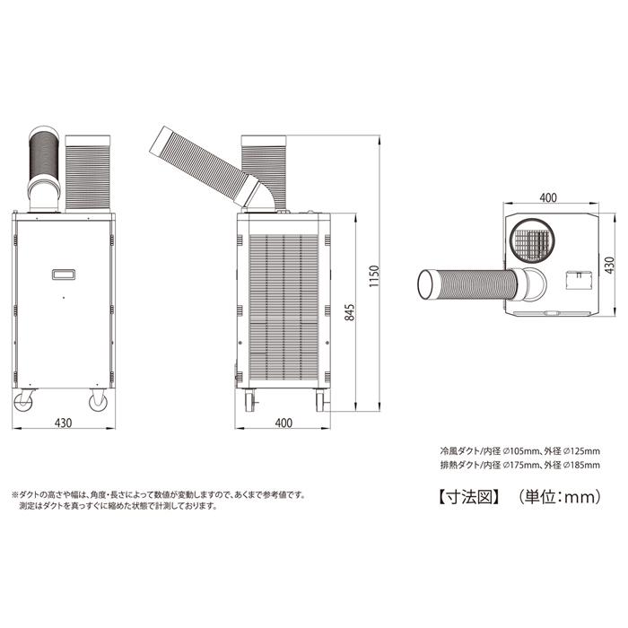 ナカトミ SPC-2500 スポットクーラー三相200V 熱中症対策 冷却 NAKATOMI (代引不可) (法人限定) : 住設と電材の洛電マート plus - 通販 - Yahoo!ショッピング