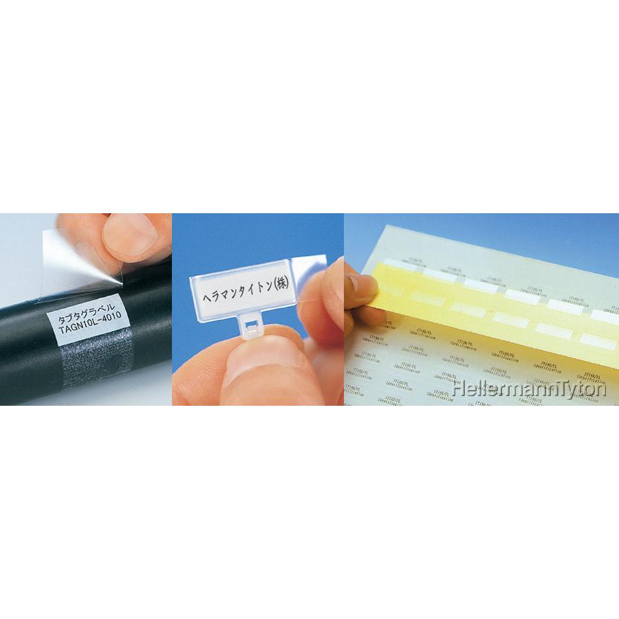HellermannTyton ヘラマンタイトン TAGN18R-4010 オーバーラミネートフィルム タイトン : 住設と電材の洛電マート ...