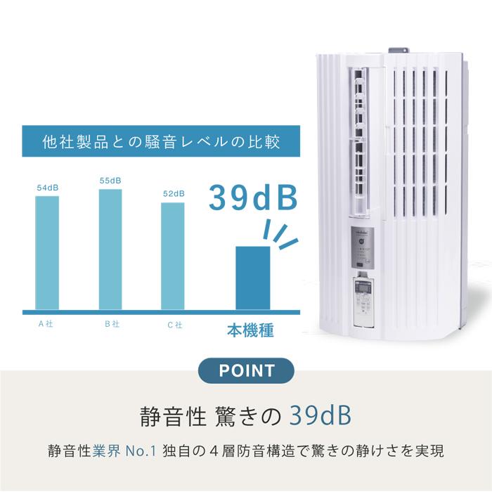 TOYOTOMI トヨトミ TIW-A16P-W 窓用ルームエアコン ホワイト 静音タイプ ウインドエアコン 工事不要 : 住設と電材の洛電マート plus - 通販 - Yahoo!ショッピング