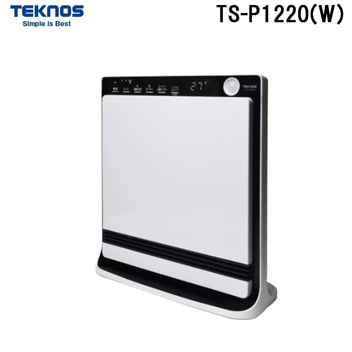 TEKNOS（テクノス） TS-P1220(W) 人感センサー付き消臭セラミックファンヒーター 1200W ホワイト 暖房 防寒 : 住設と ...