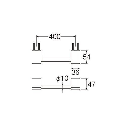 三栄水栓 SANEI W5711-D タオル掛 洗面所用 : 住設と電材の洛電マート plus - 通販 - Yahoo!ショッピング