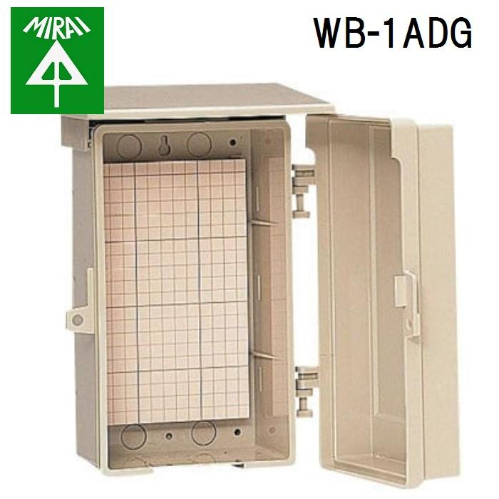 未来工業 WB-1ADG ウオルボックス 1個 MIRAI : 住設と電材の洛電マート plus - 通販 - Yahoo!ショッピング