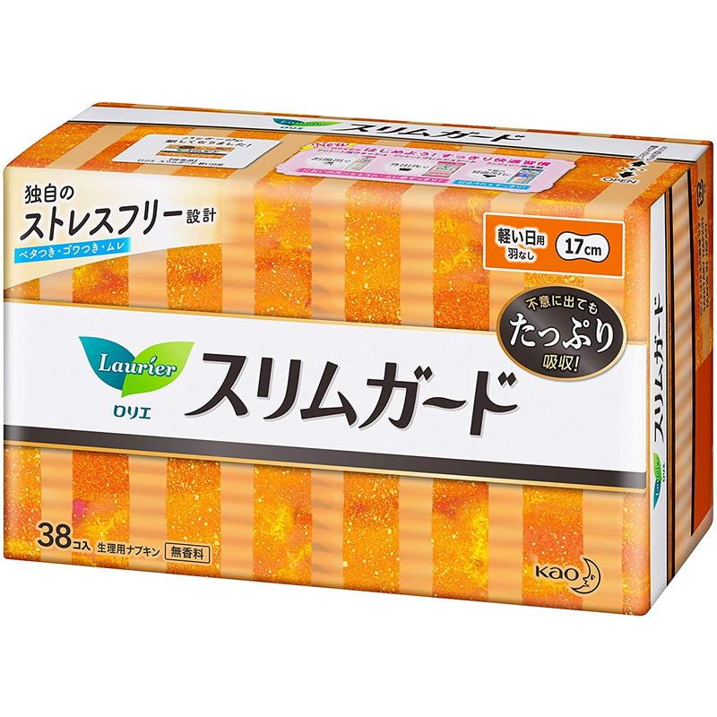 ロリエ 花王 スリムガード 軽い日用 羽なし 38コ入 : 東京生活館 Yahoo!店 - 通販 - Yahoo!ショッピング