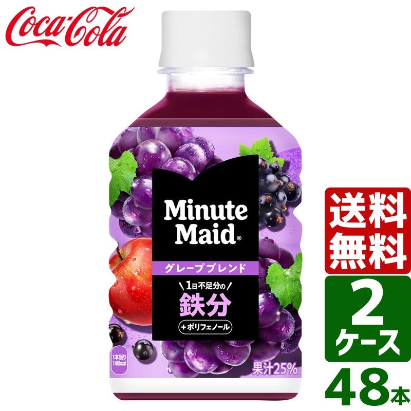 Minute Maid 【2ケースセット】ミニッツメイド 鉄分 280ml PET 1ケース×24本入 送料無料 : 東京生活館 Yahoo!店 - 通販 - Yahoo!ショッピング