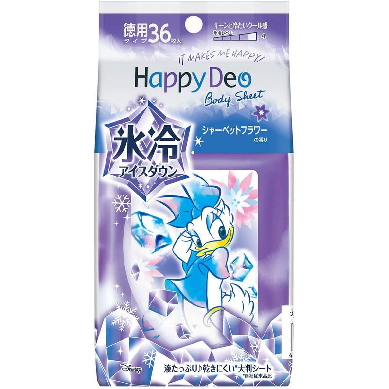 mandom マンダム ハッピーデオ ボディシート アイスダウン シャーベットフラワー 36枚入 : 東京生活館 Yahoo!店 - 通販 - Yahoo!ショッピング