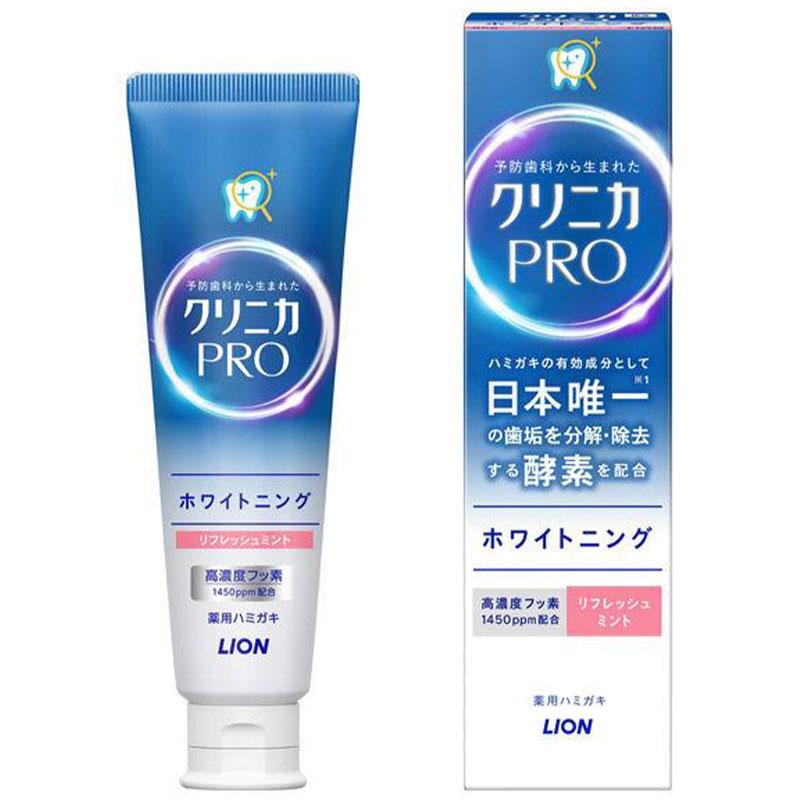 クリニカ ライオン PRO ホワイトニング ハミガキ リフレッシュミント 95g : 東京生活館 Yahoo!店 - 通販 - Yahoo!ショッピング