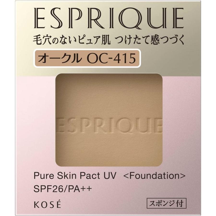 ESPRIQUE コーセー エスプリーク ピュアスキン パクト UV OC-415 オークル 9.3g : 東京生活館 Yahoo!店 ...