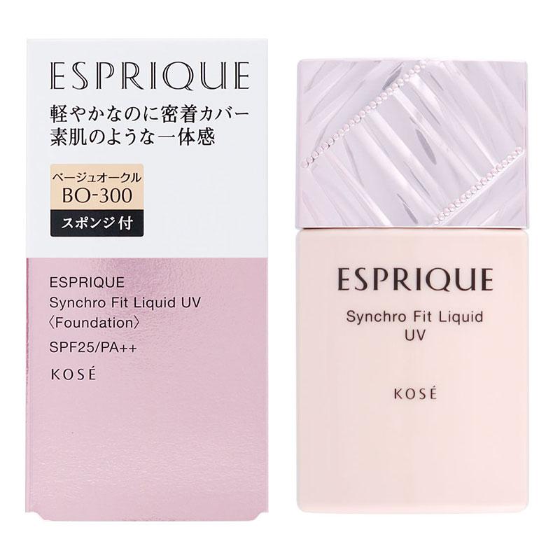 ESPRIQUE コーセー エスプリーク シンクロフィット リキッド UV BO-300 ベージュオークル 30g : 東京生活館 Yahoo!店 - 通販 - Yahoo!ショッピング
