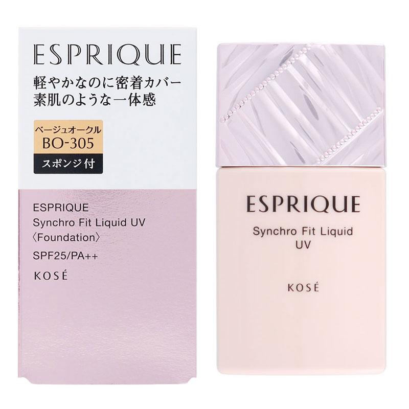 ESPRIQUE コーセー エスプリーク シンクロフィット リキッド UV BO-305 ベージュオークル 30g : 東京生活館 Yahoo!店 - 通販 - Yahoo!ショッピング
