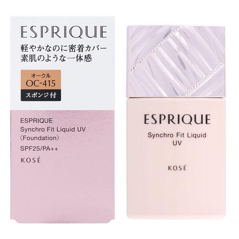 ESPRIQUE コーセー エスプリーク シンクロフィット リキッド UV OC-415 オークル 30g : 東京生活館 Yahoo!店 - 通販 - Yahoo!ショッピング