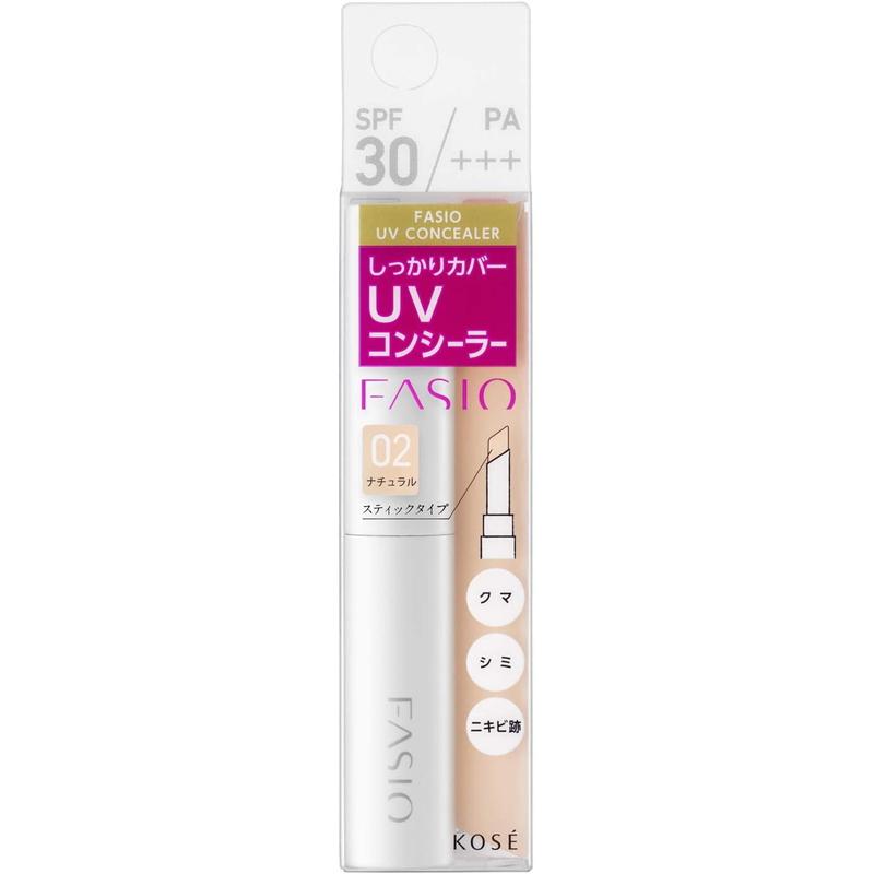 FASIO コーセー ファシオ UV コンシーラー 02 ナチュラル 4.5g : 東京生活館 Yahoo!店 - 通販 - Yahoo!ショッピング