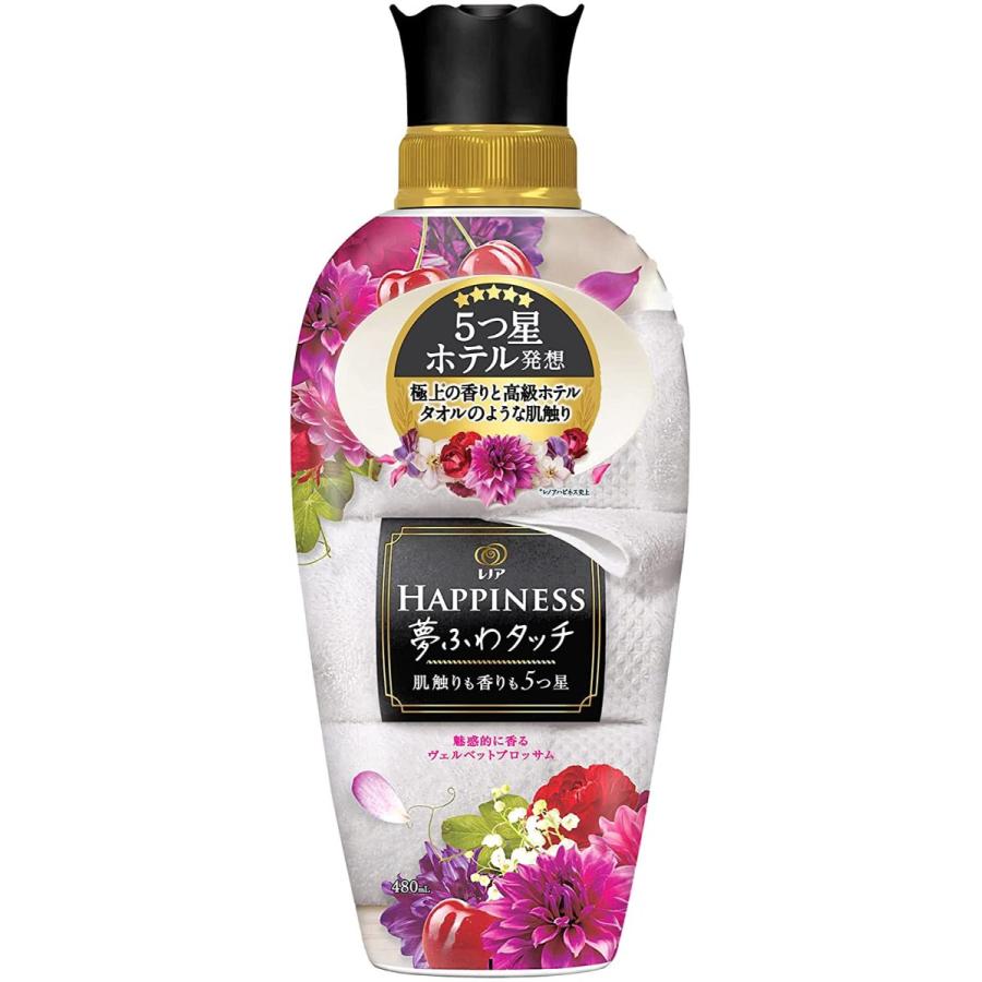 P&G レノアハピネス 夢ふわタッチ 柔軟剤 魅惑的に香るヴェルベットブロッサム 本体 480ml :4987176066244:東京生活館 Yahoo!店 - 通販 - Yahoo!ショッピング
