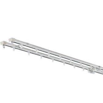 カーテンレール 伸縮式 AJ606 ダブル 2m（1.10〜2.00m） ホワイト 10本 TOSO : 楽商事株式会社 - 通販 - Yahoo!ショッピング