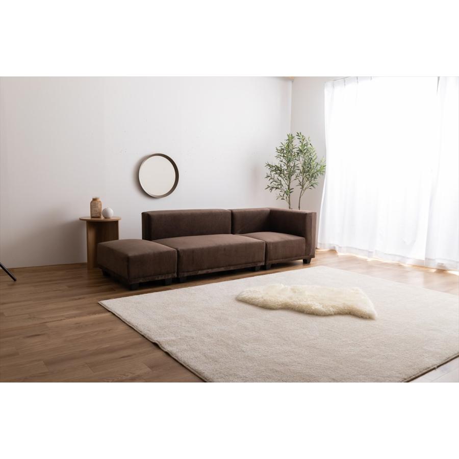 ソファー 2人掛け ロータイプ おしゃれ ナチュラルモダン コーデュロイ シンプル 二人掛け オットマン付き2点セット : 楽装屋 - 通販 ...