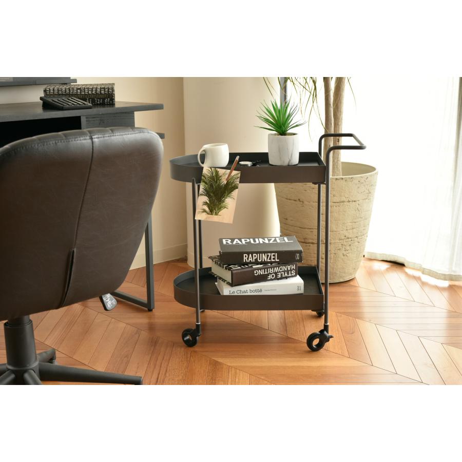 GART 棚 ラック スチール キャスターワゴン 北欧モダン おしゃれ 黒 キッチンワゴン サイドラック 陳列棚 デザイナーズ ブラック : 楽装屋 - 通販 - Yahoo!ショッピング