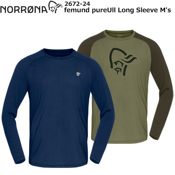 Norrona NORRONA(ノローナ) femund pureUll Long Sleeve Men's 2672-24 : 楽山荘 - 通販 - Yahoo!ショッピング