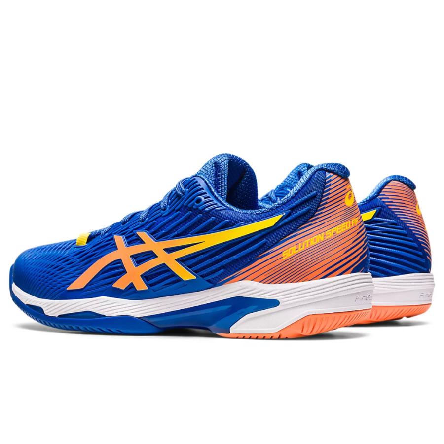 ASICS asics(アシックス)【NEW】 テニスシューズ オールコート用 SOLUTION SPEED FF 2 ソルーションスピードFF2 1041A391(960)テュナブルー/サン ...