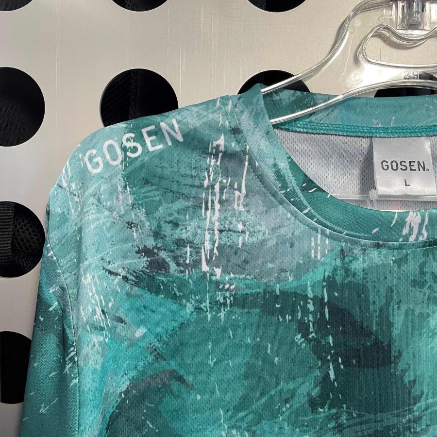 GOSEN GOSEN(ゴーセン)【数量限定】2023年夏企画グランジ Tシャツ JPT32(46)エメラルドグリーン 【ゆうパケット対応可】 : テニスショップラリー - 通販 ...