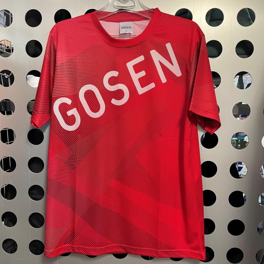 GOSEN GOSEN(ゴーセン)【数量限定】2023年夏企画ジオメトリック Tシャツ JPT31(27)レッド 【ゆうパケット対応可】 : テニスショップラリー - 通販 - Yahoo ...